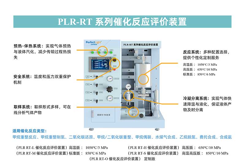 PLR-RT系列催化反应评价装置-热催化反应系统-泊菲莱科技